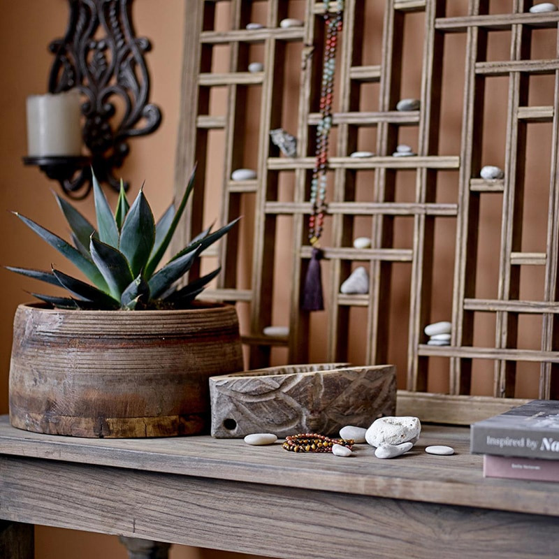 Console meuble bois style campagne chic - Coup de Cœur Design