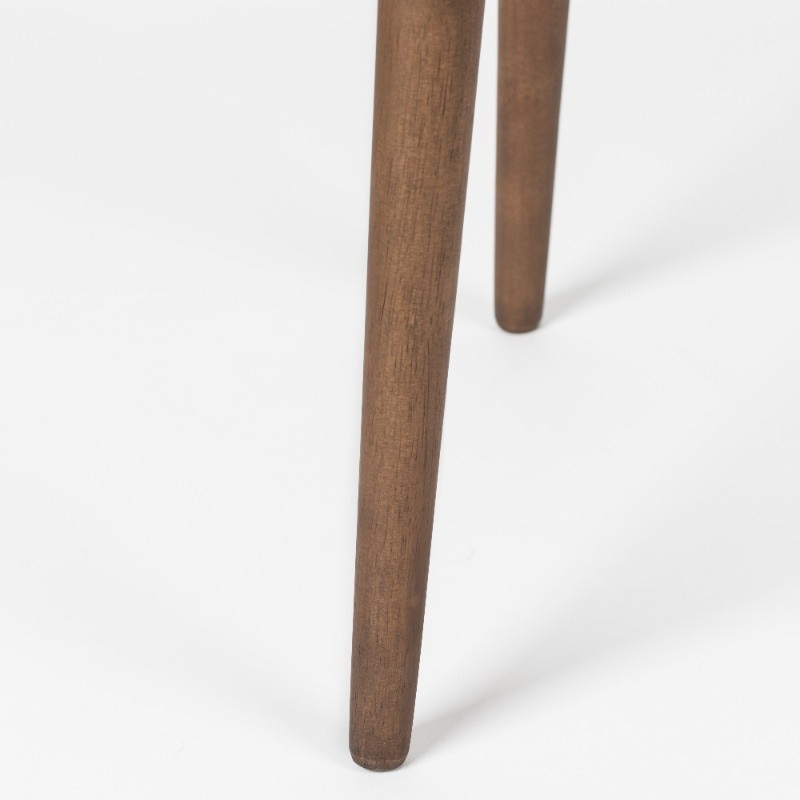 Console meuble avec rangement placage noyer - CDC Design