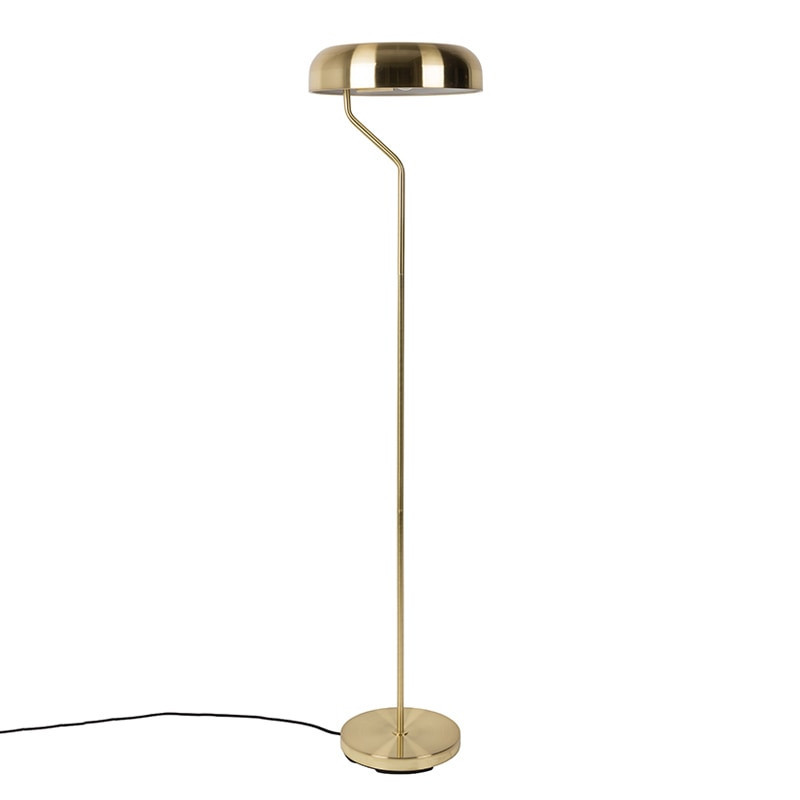 Lampadaire doré style vintage sur Coup de Cœur Design